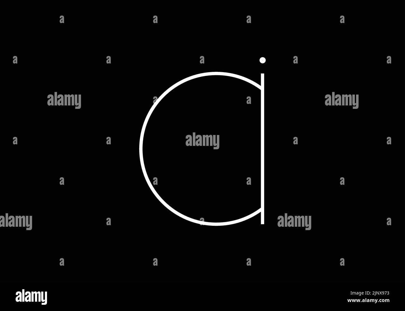 Initials alphabet letters CI or C I monogram logo Stock Vector Image ...