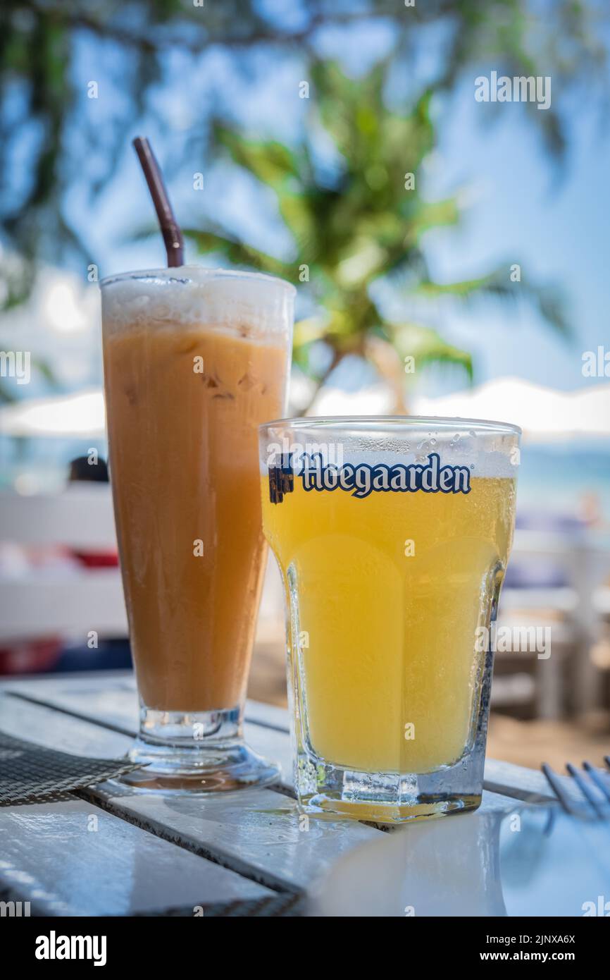 Bacco Beach Italian Restaurant Stock Photo - Alamy