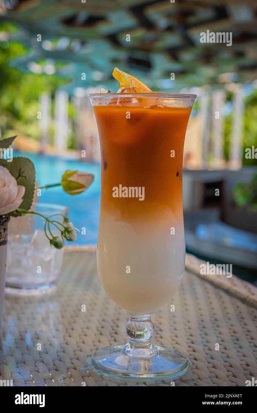 Bacco Beach Italian Restaurant Stock Photo - Alamy