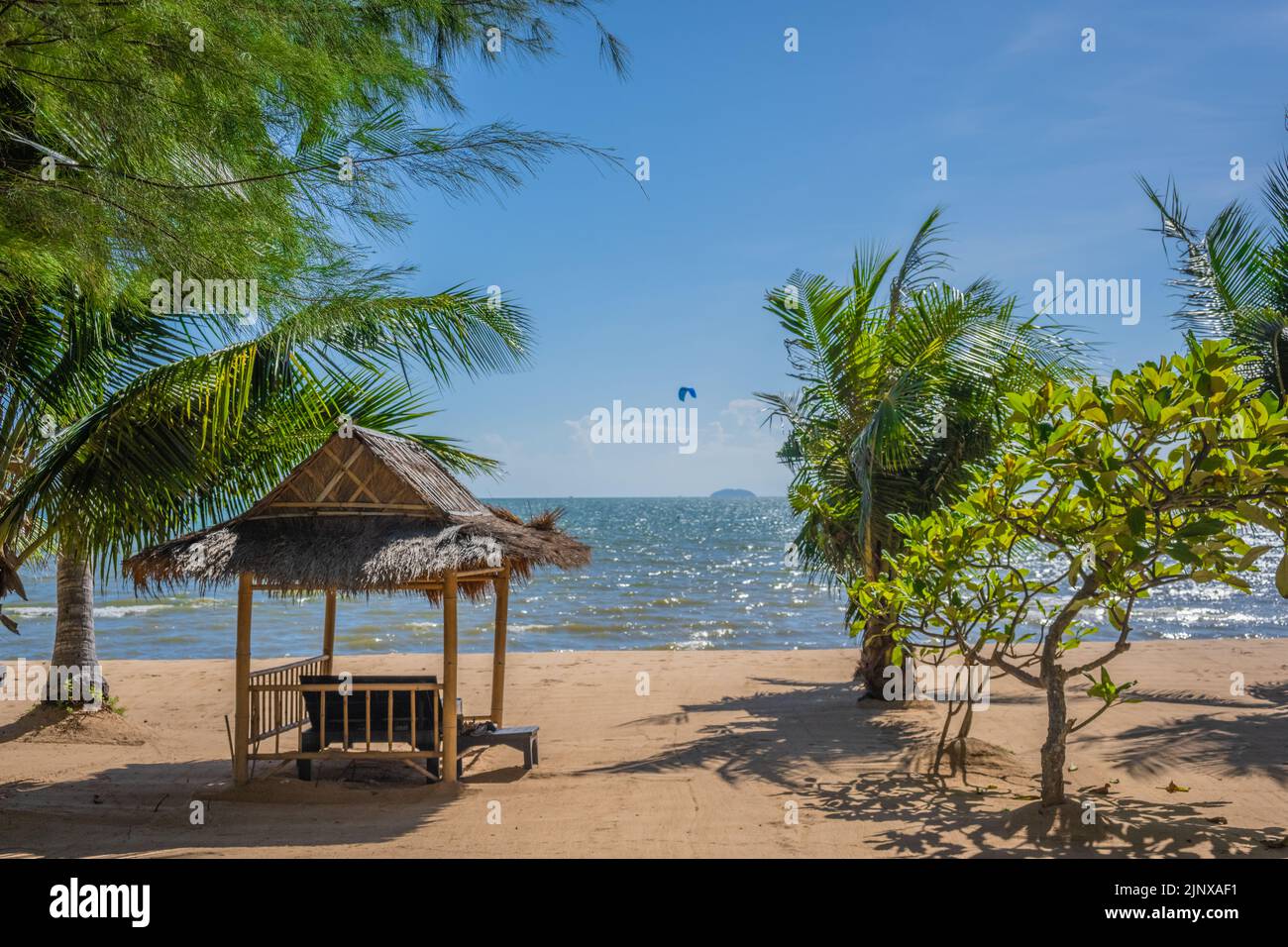 Bacco Beach Italian Restaurant Stock Photo - Alamy