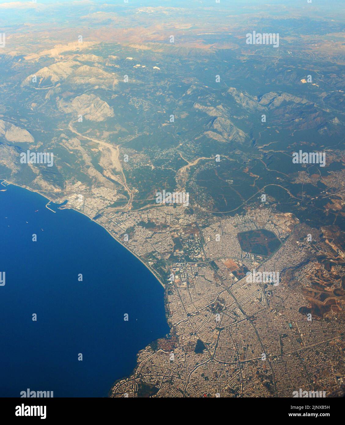 Aerial view of Antalya, Turkey Stock Photo - Alamy
