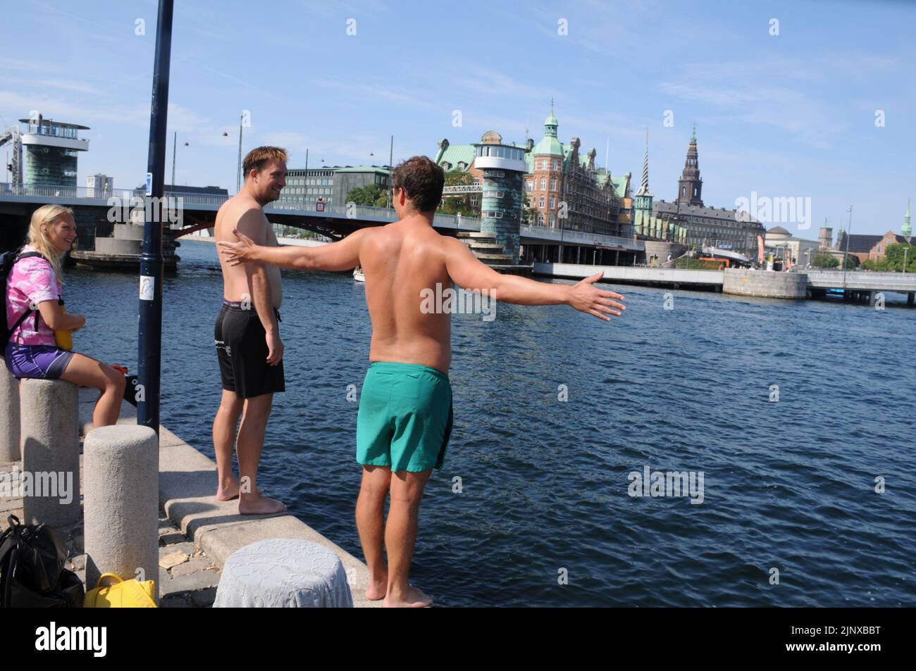Copenhagen /Denmark/12 August 2022/Harsh weather summer heatwaves in ...