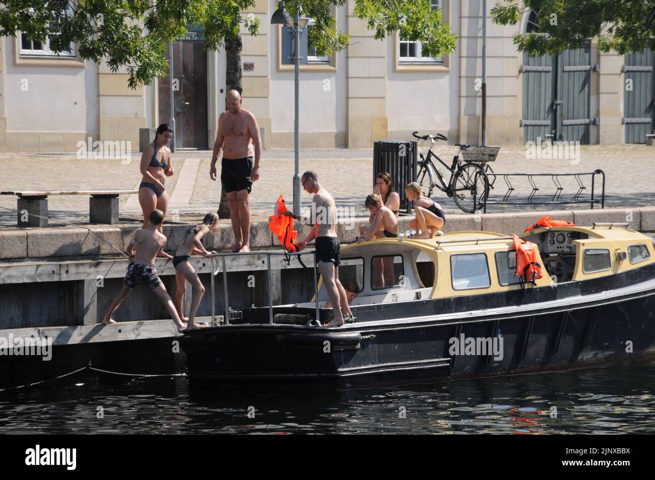 Copenhagen /Denmark/12 August 2022/Harsh weather summer heatwaves in ...