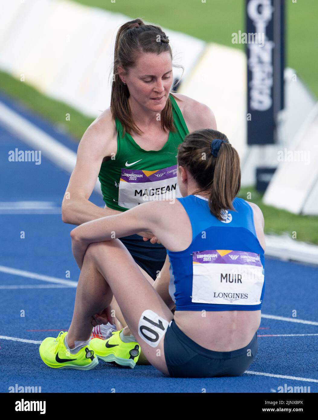 Ciara Mageean of Northern Ireland competing in the women’s 1500m final ...