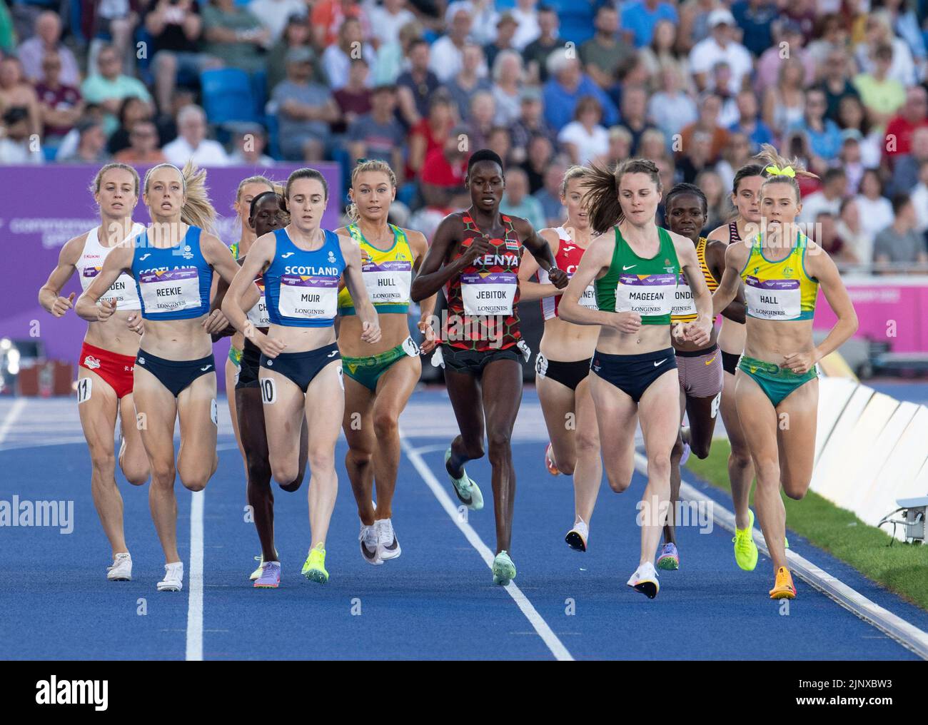 Edinah Jebitok of Kenya competing in the women’s 1500m final at the ...