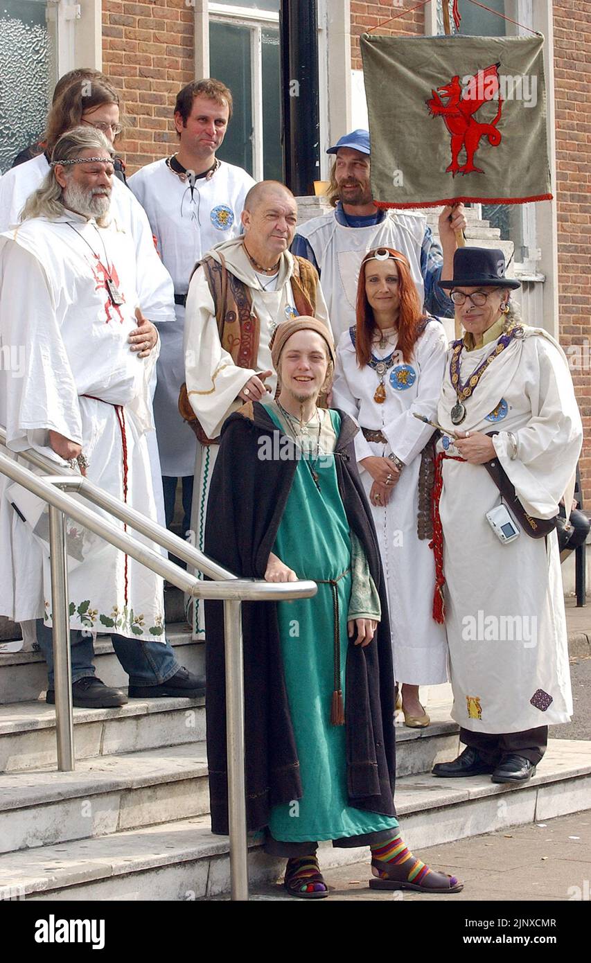 MERLIN MICHAEL WILLIAMS (26) AND HI SUPPORTERS ARRIVE AT PORTSMOUTH ...