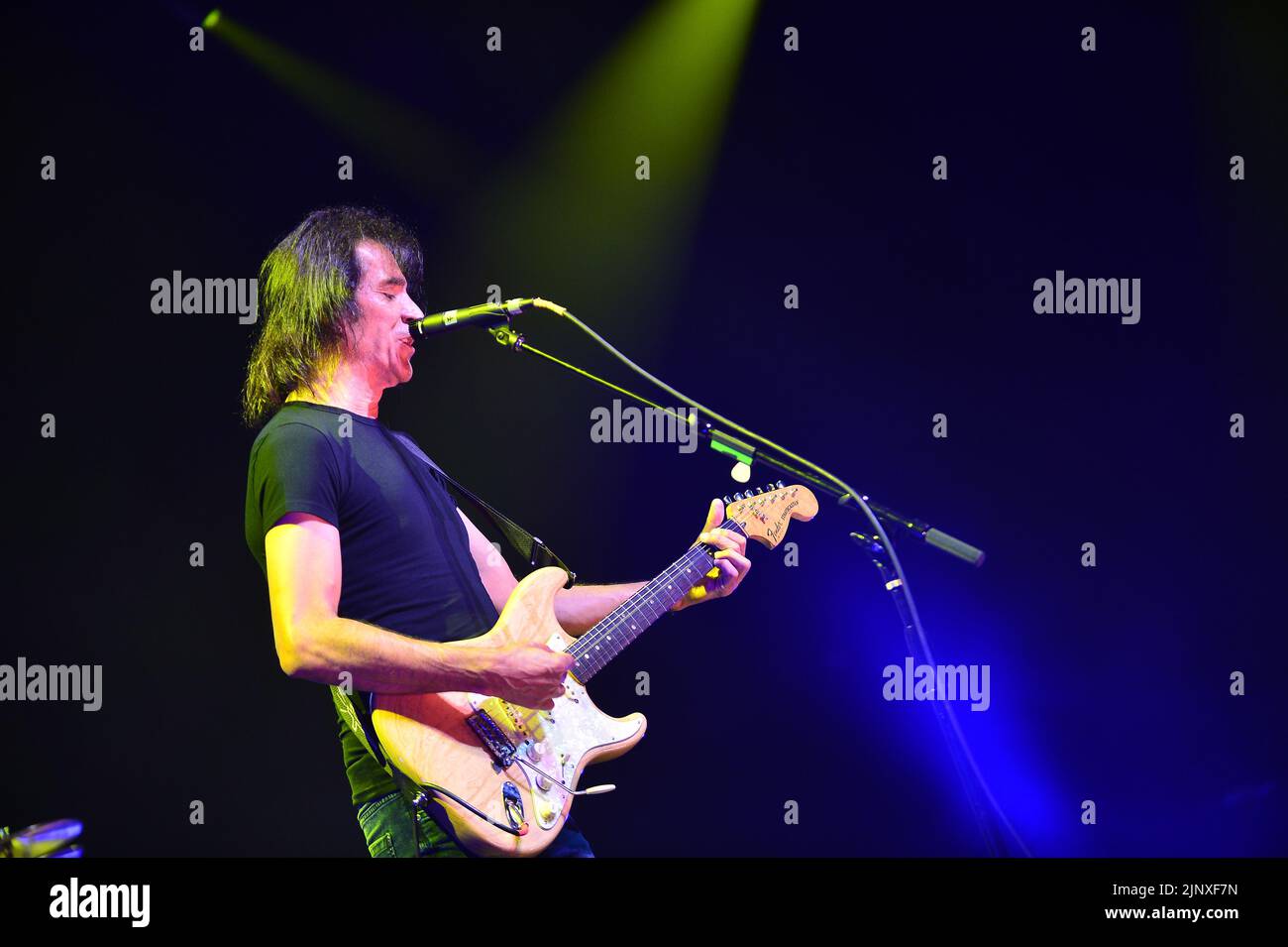 Miami, FL, USA. 12th Aug, 2022. Felipe Staiti of Argentinian band Los ...