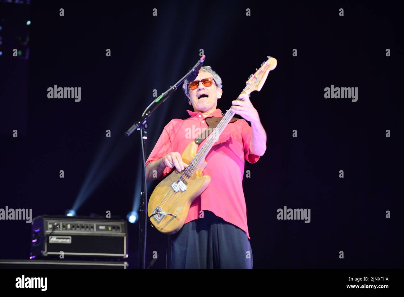 Miami, FL, USA. 12th Aug, 2022. Marciano Cantero of Argentinian band ...