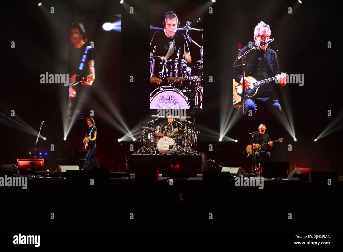 Miami, FL, USA. 12th Aug, 2022. Felipe Staiti, Jota Morelli and ...