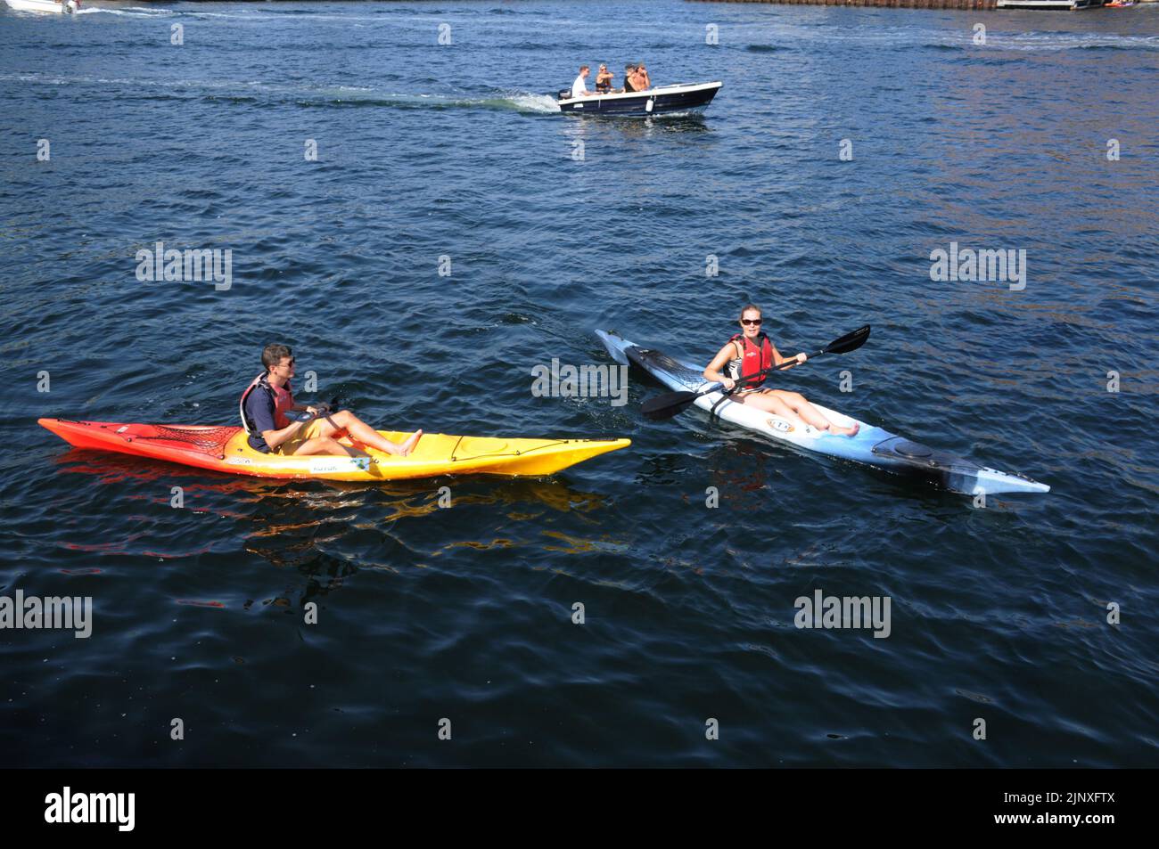 Copenhagen /Denmark/14 August 2022/ Danes and vacationers enjoy sun ...
