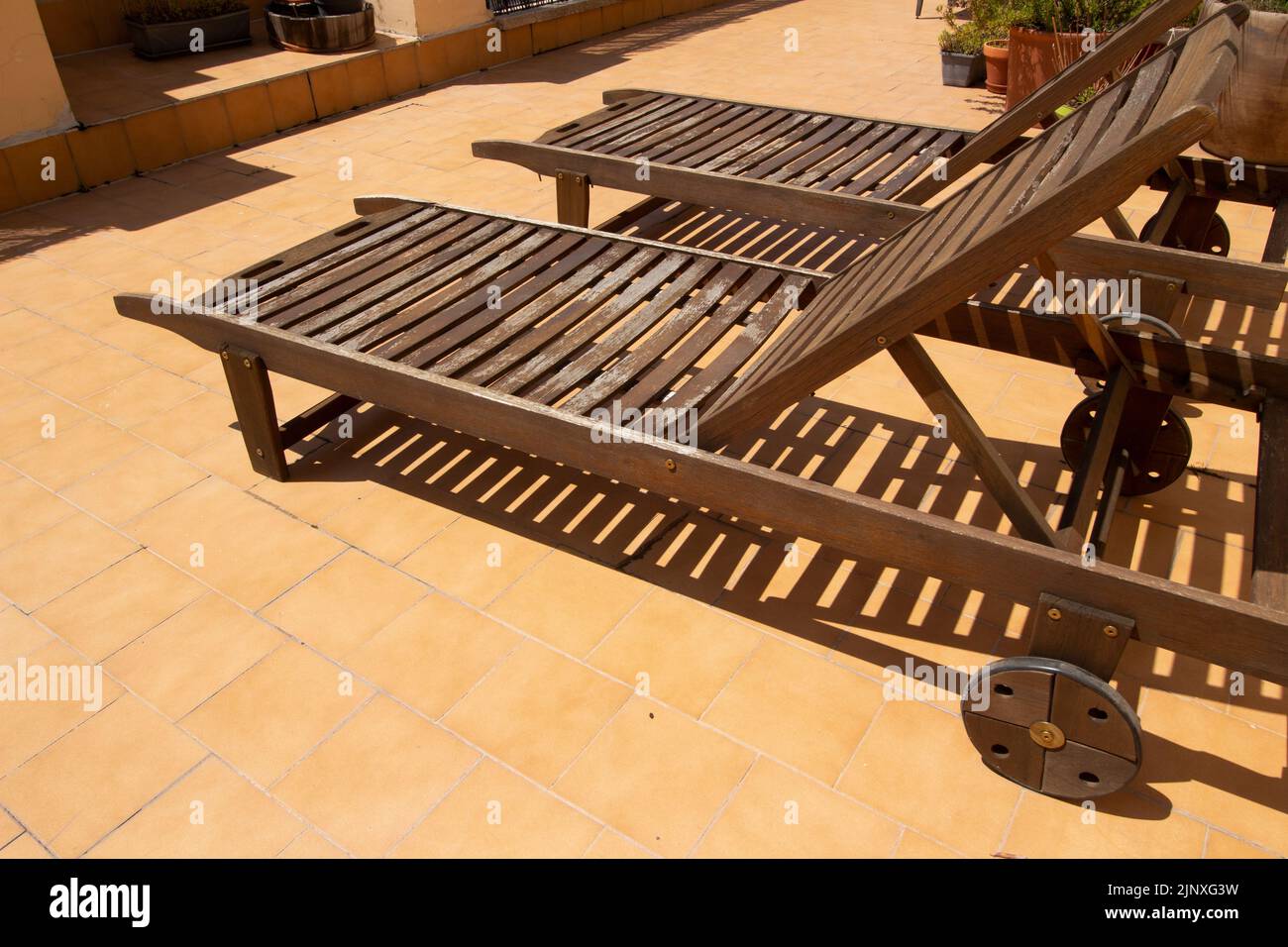 Wooden chairs minimalism hi-res stock photography and images - Alamy