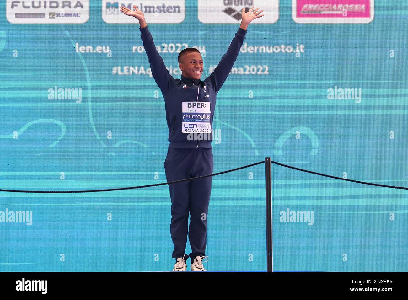 Bronze Medal Quentin Rakotomalala (France) during the Syncro European ...