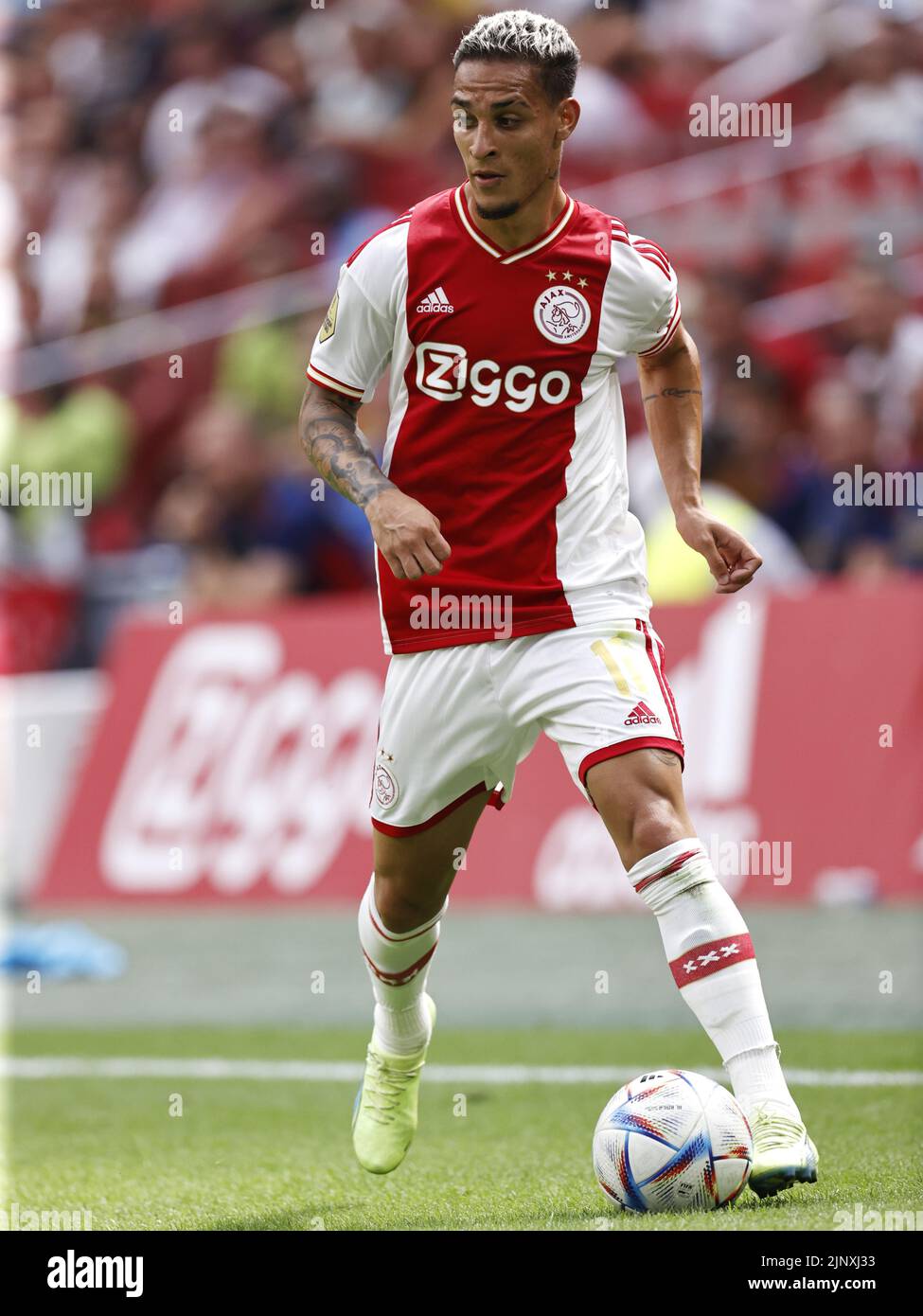 AMSTERDAM - Antony Matheus Dos Santos of Ajax during the Dutch ...