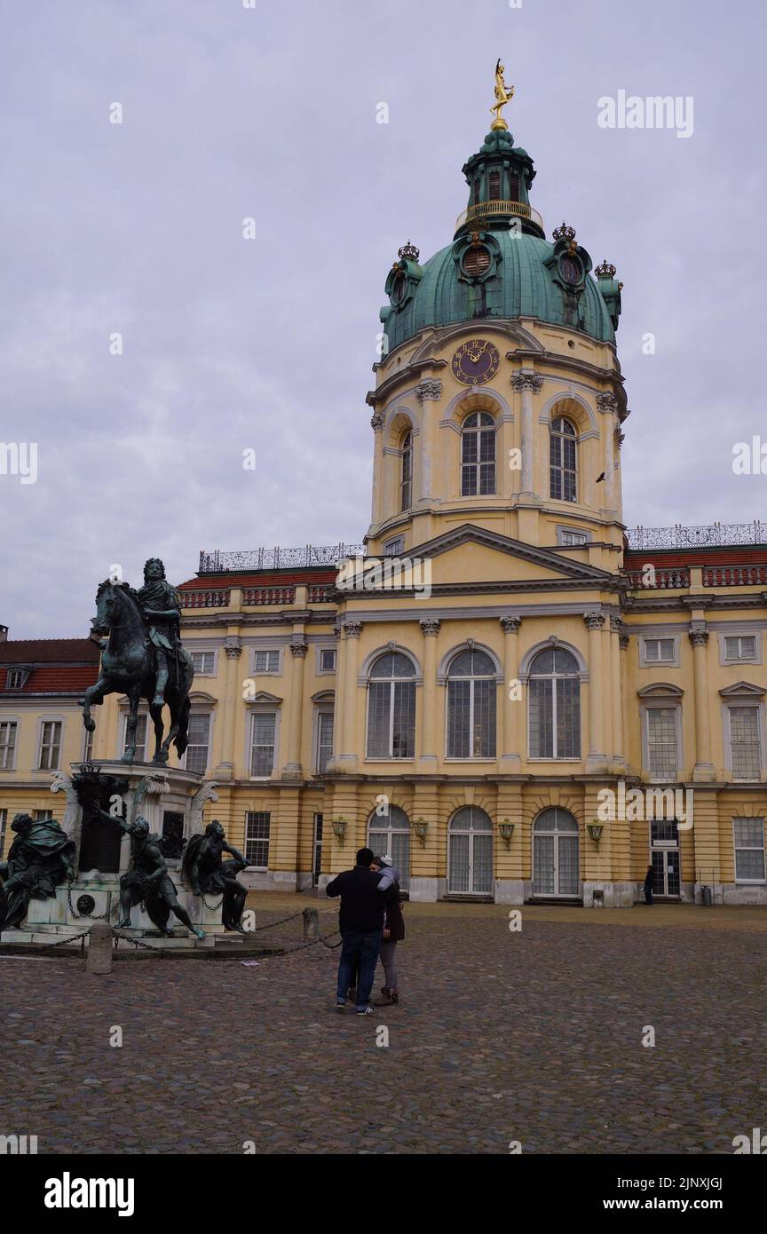 Berlin, Germany: a view of Schloss Charlottenburg (Charlottenburg ...