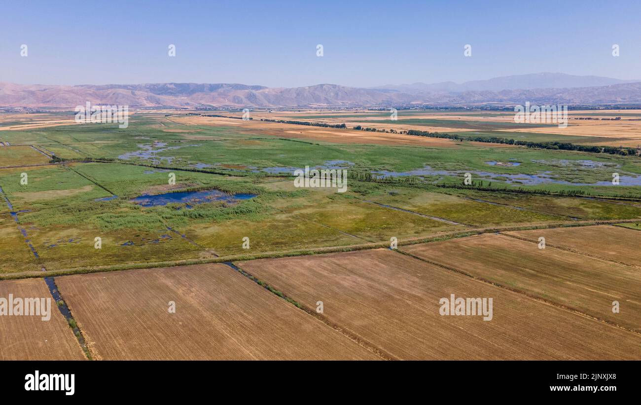 Bekaa valley fields lebanon hi-res stock photography and images - Alamy