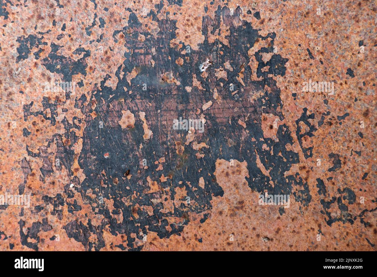 Grunge red and brown color rust metal texture background Stock Photo ...
