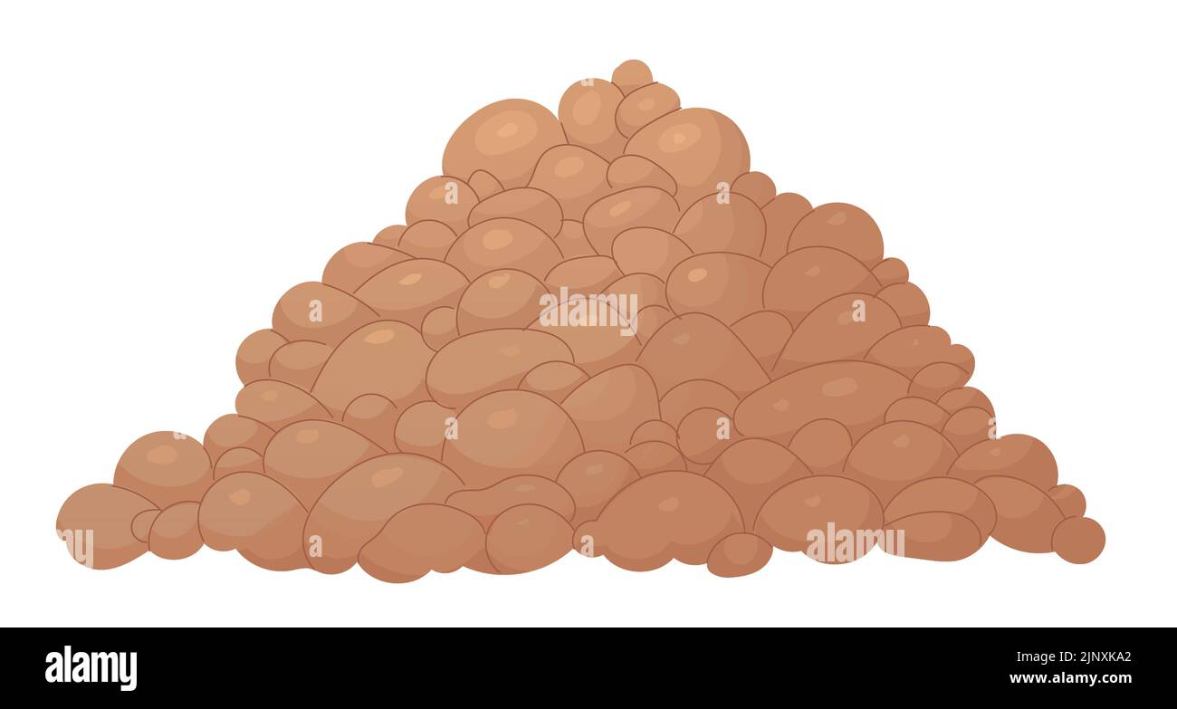 Pile of stones Heap of building material Stock Vector Image & Art - Alamy