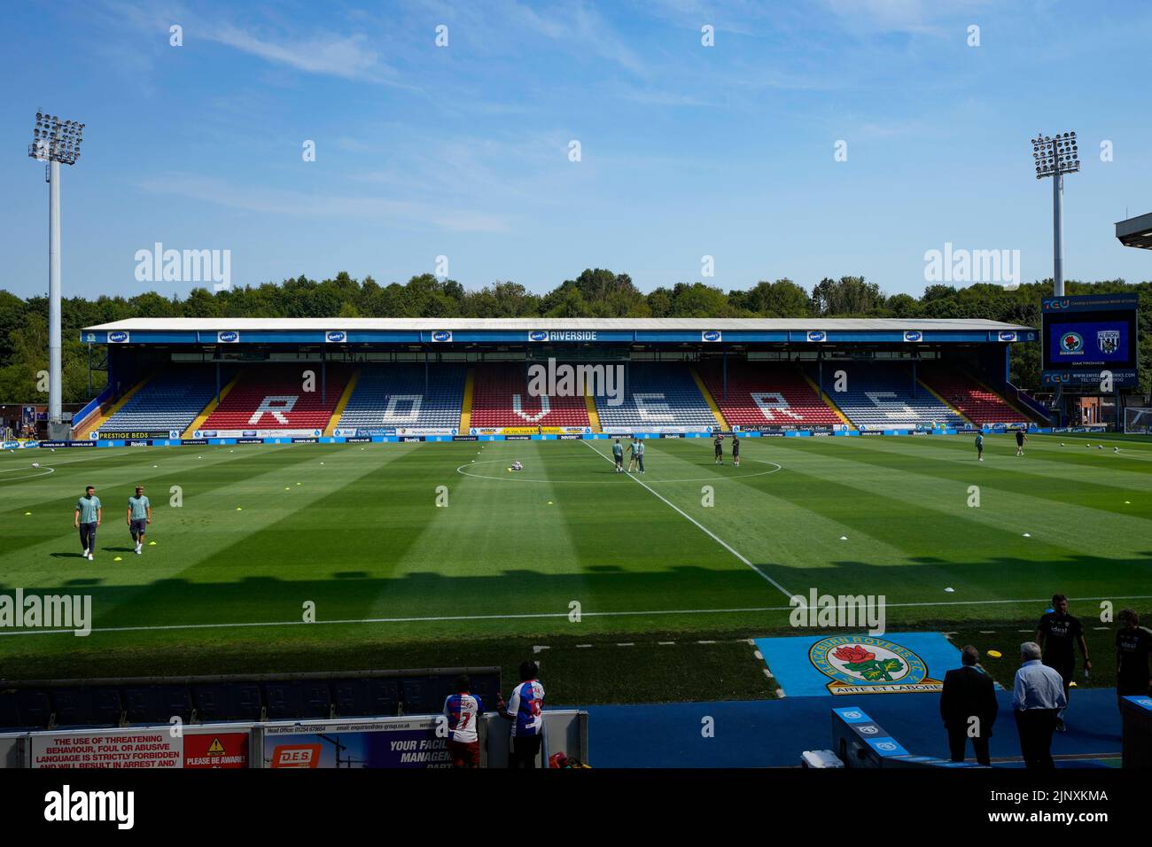 General view of Ewood Park Stadium before the game Stock Photo - Alamy