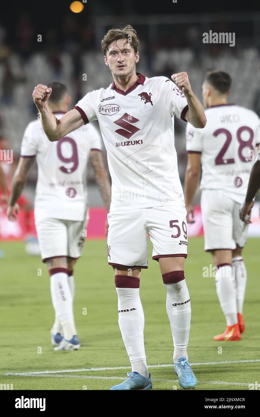 Aleksey Miranchuk of Torino FC celebrates after scoring during AC Monza ...