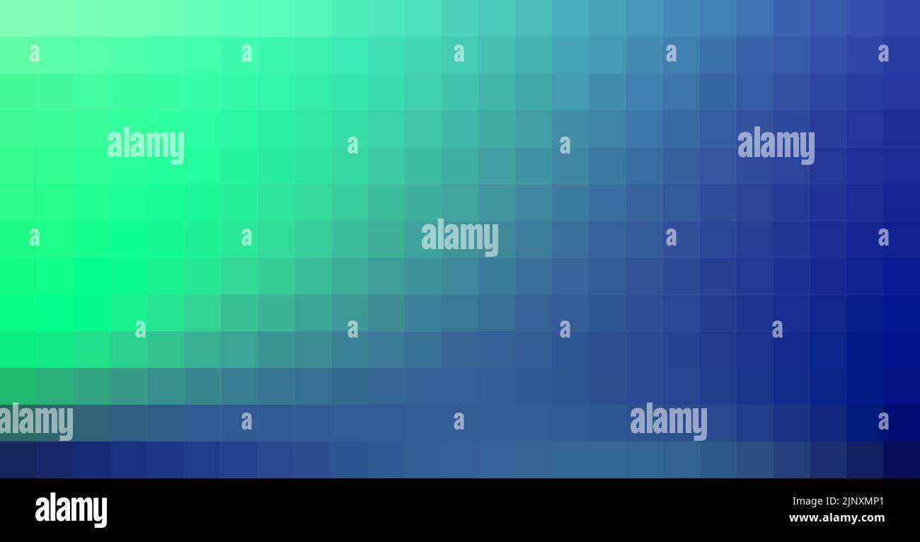 Vector pixel green-blue background. Design for poster, flyer, cover ...