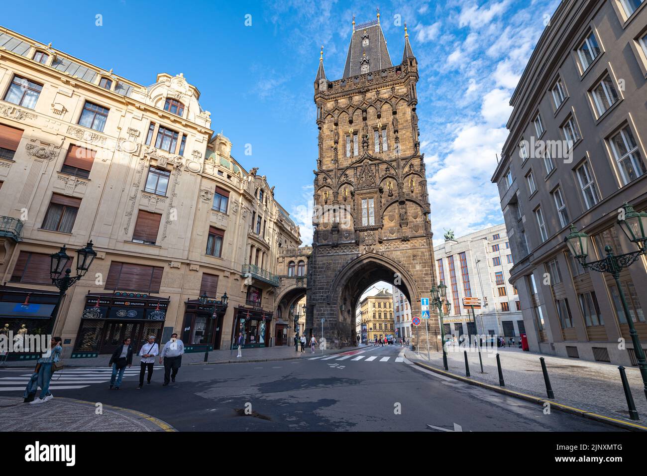 Powder gate tower hi-res stock photography and images - Alamy