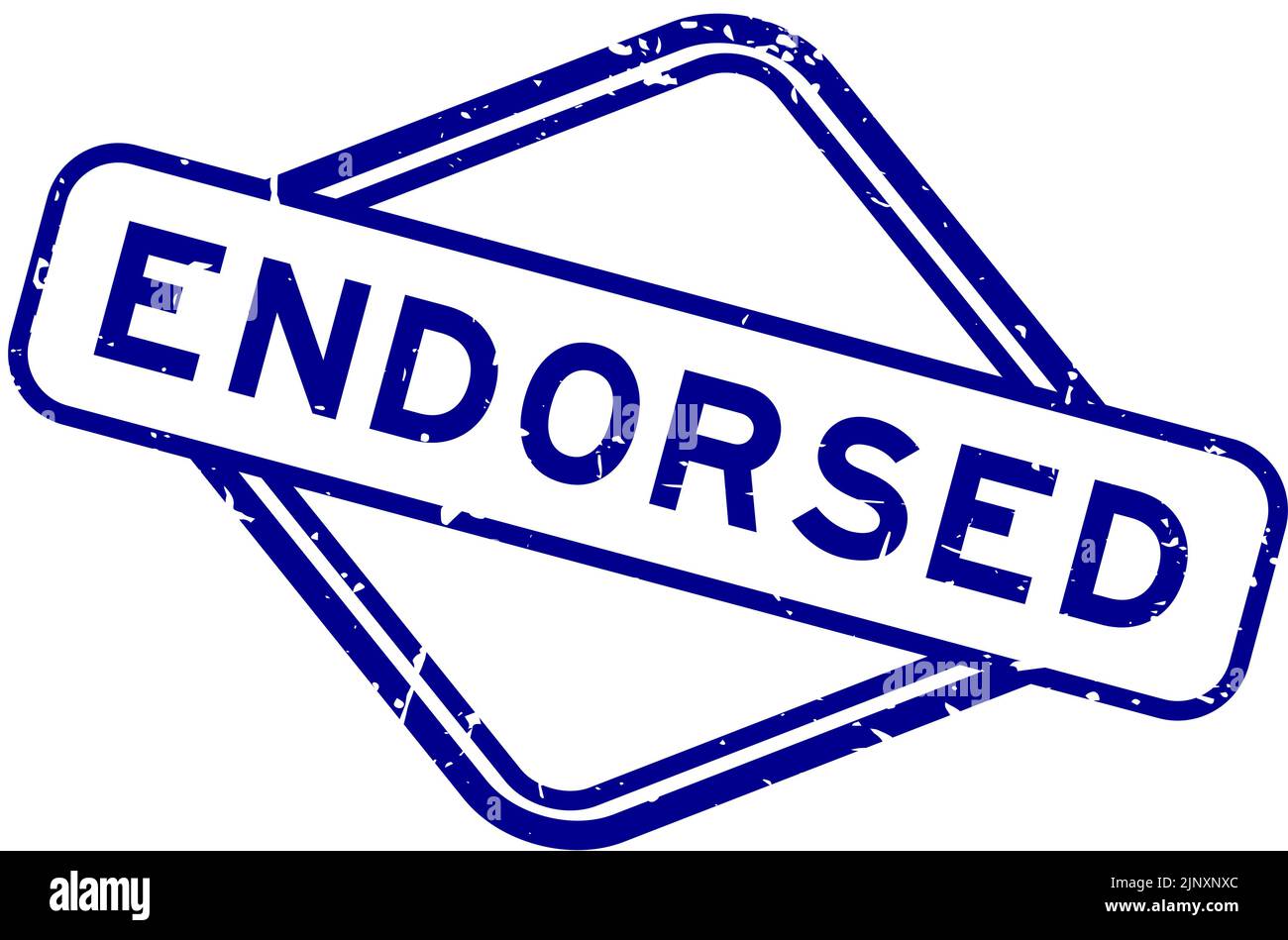 Endorsement stamp Stock Vector Images - Alamy