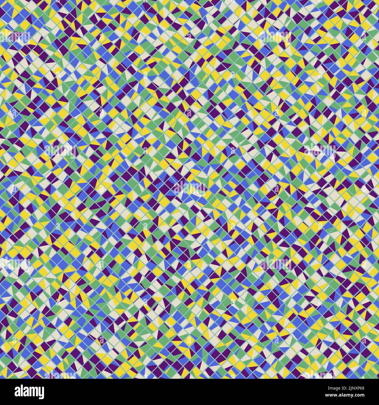 Colorised Rhombuses tiles tessellation pattern illustration Stock ...