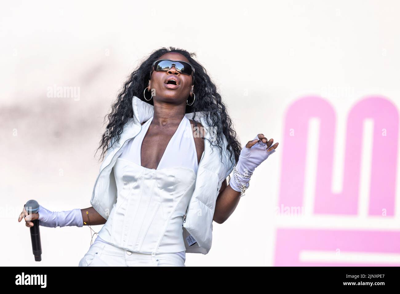 Oslo, Norway. 11th, August 2022. The Norwegian rapper and singer Myra ...