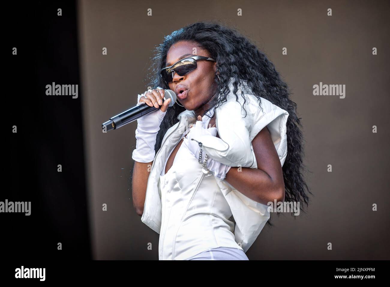 Oslo, Norway. 11th, August 2022. The Norwegian rapper and singer Myra ...