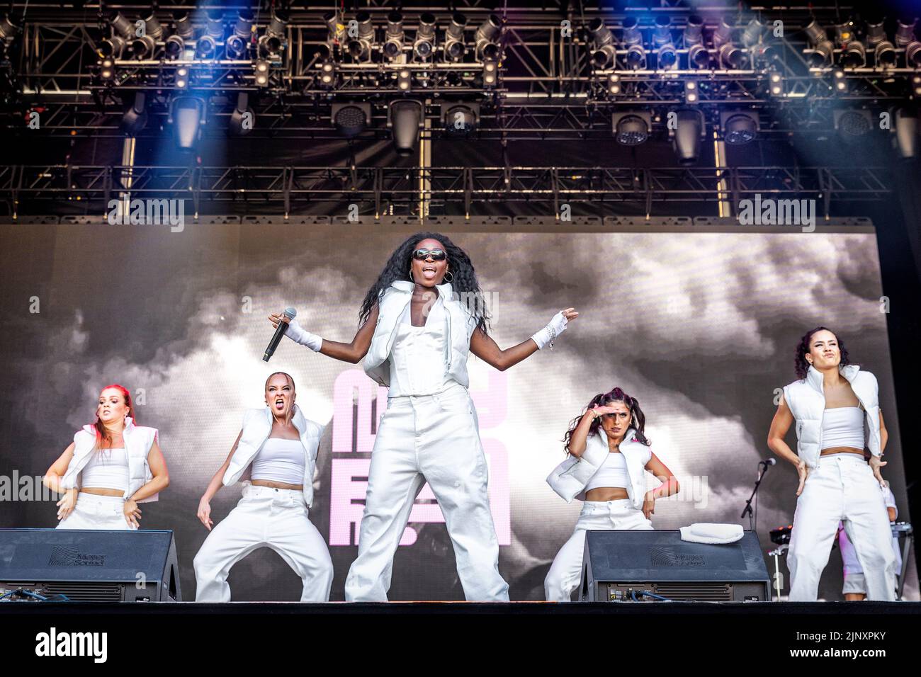 Oslo, Norway. 11th, August 2022. The Norwegian rapper and singer Myra ...