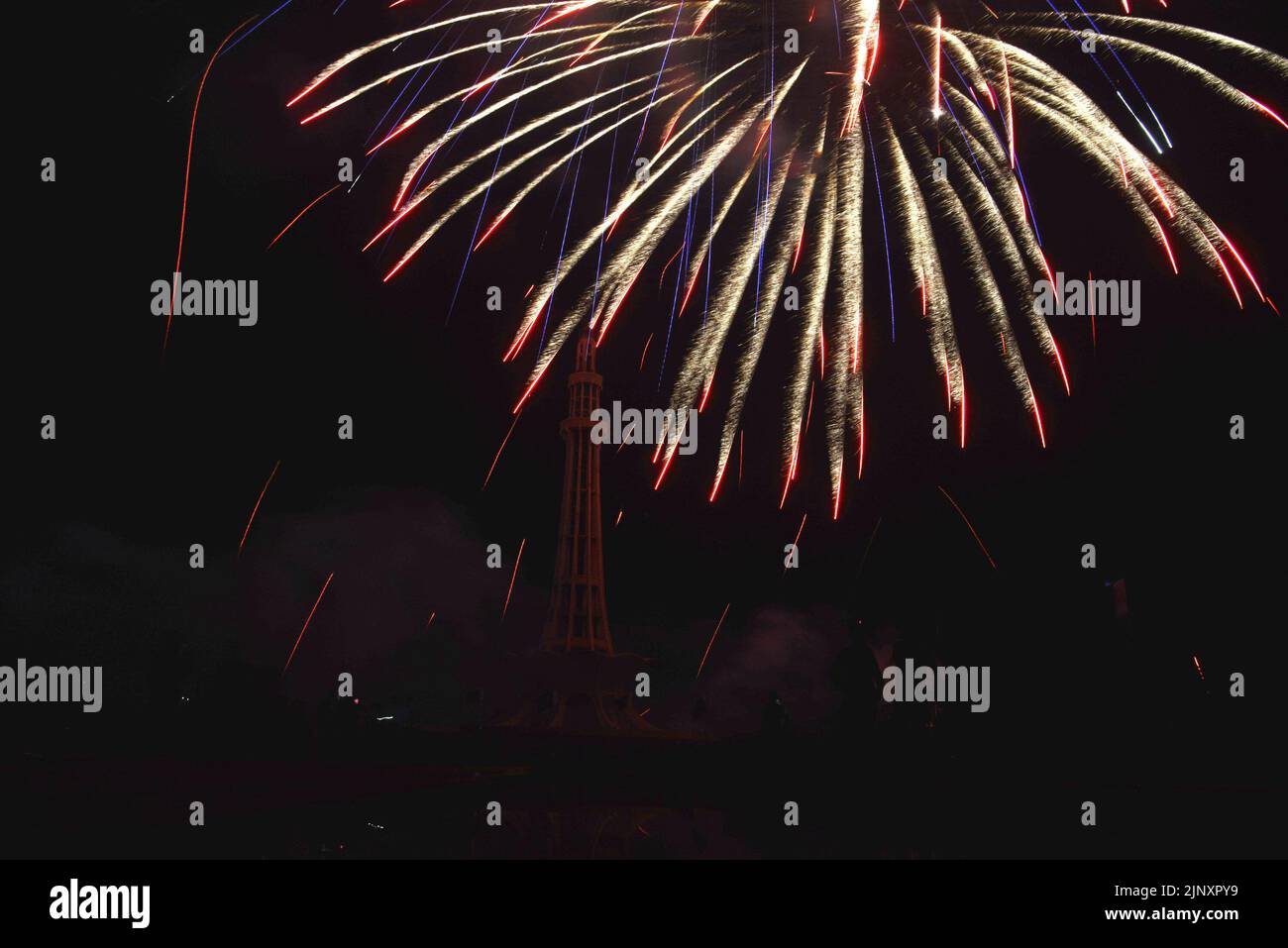 Lahore, Punjab, Pakistan. 14th Aug, 2022. An enthralling wonderful ...