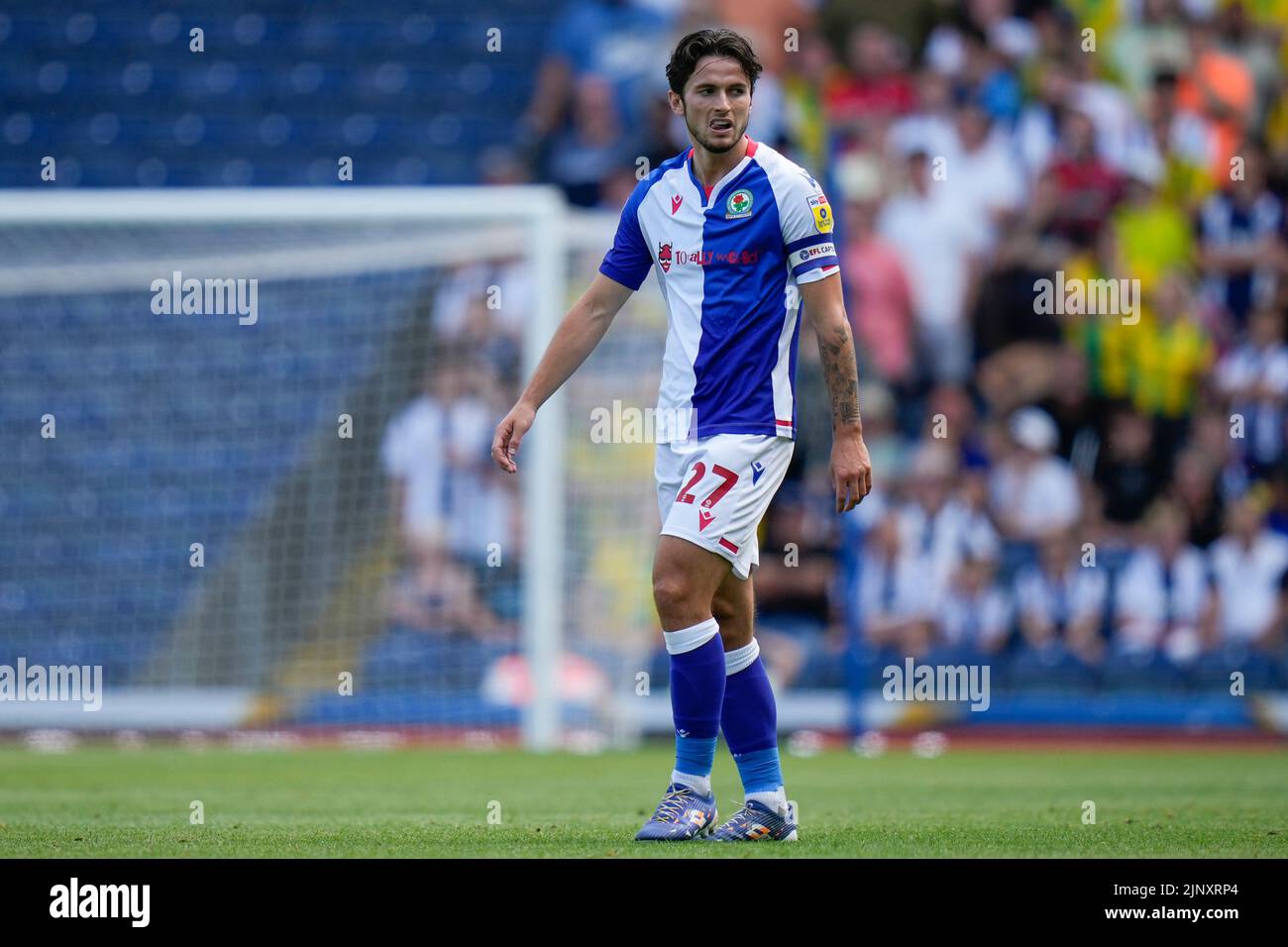 Lewis Travis #27 of Blackburn Rovers Stock Photo - Alamy