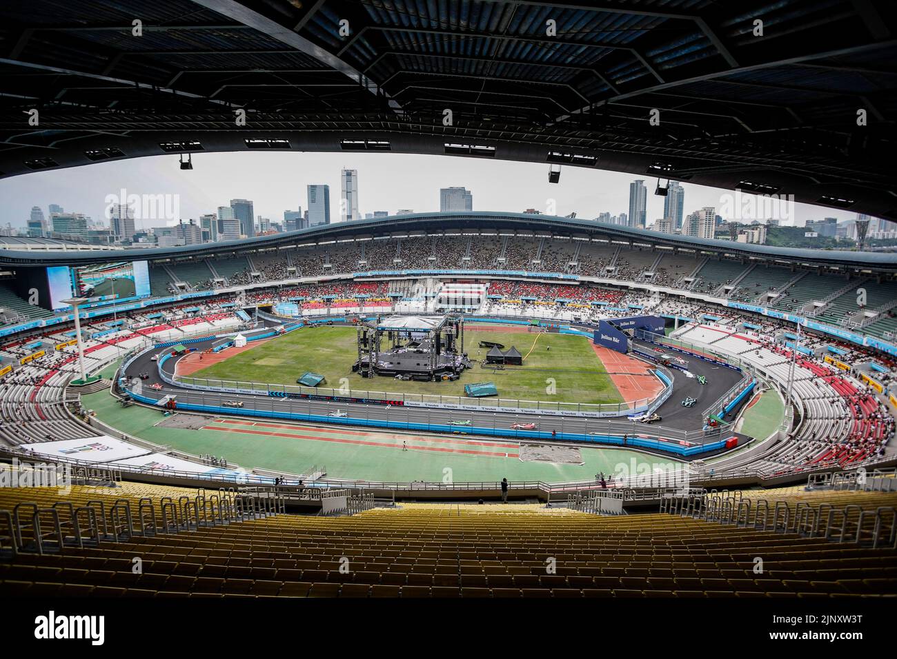 General view of Olympic Stadium during the 2022 Seoul ePrix, 10th ...