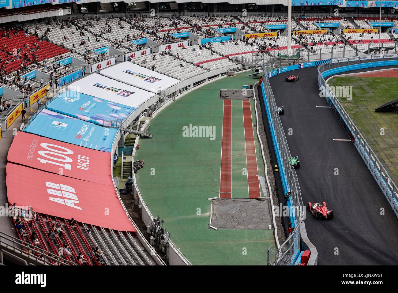 General view of Olympic Stadium during the 2022 Seoul ePrix, 10th ...