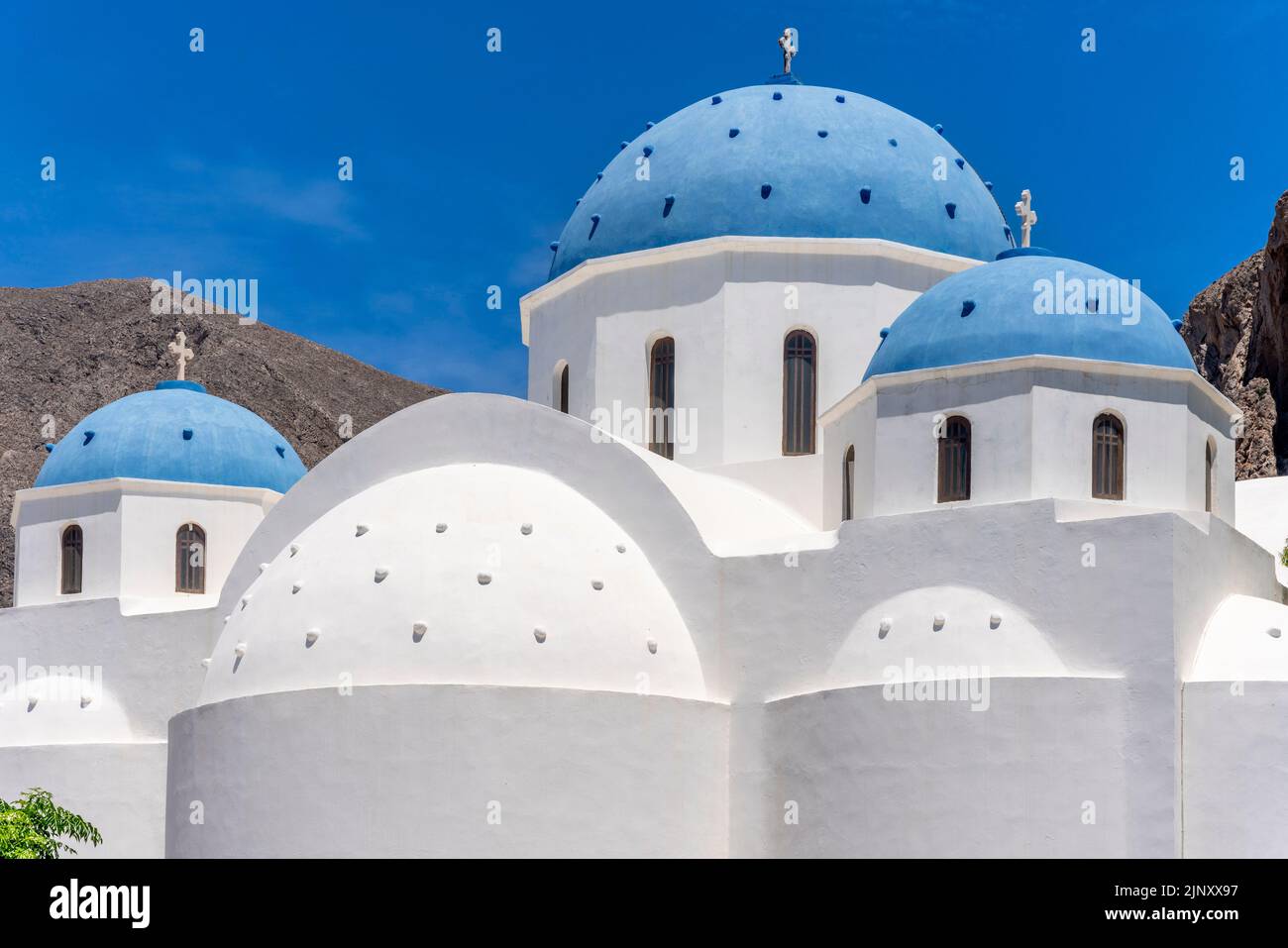 Church Of The Holy Cross (Timios Stavros), Perissa, Santorini, Greek ...