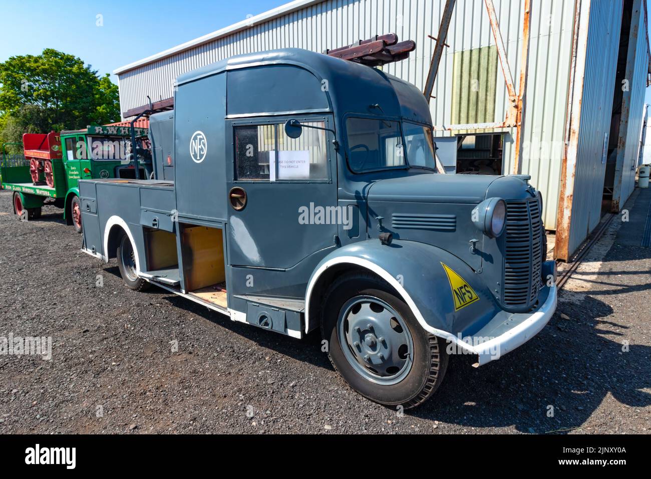 National Fire Service vintage Austin K2 Heavy Pump Unit GLE 980 fire ...