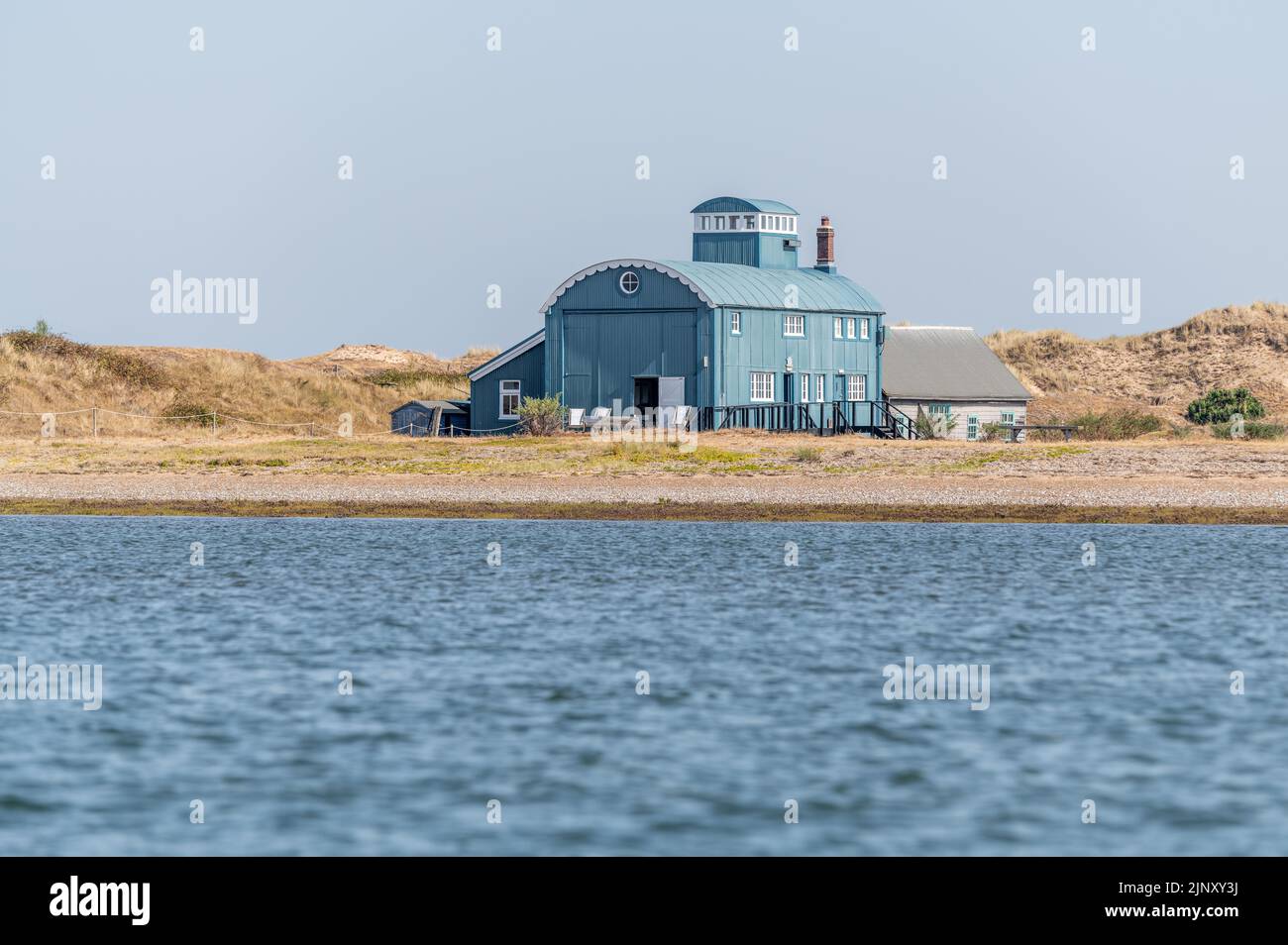 Blakeney Lifeboat Station on Blakeney Point now houses a National Trust ...