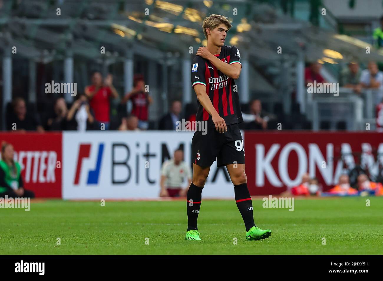 Charles De Ketelaere of AC Milan during the Serie A 2022/23 football ...