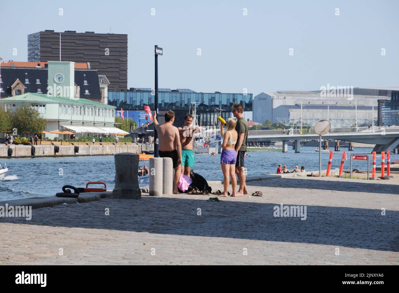 Copenhagen /Denmark/12 August 2022/Harsh weather summer heatwaves in ...