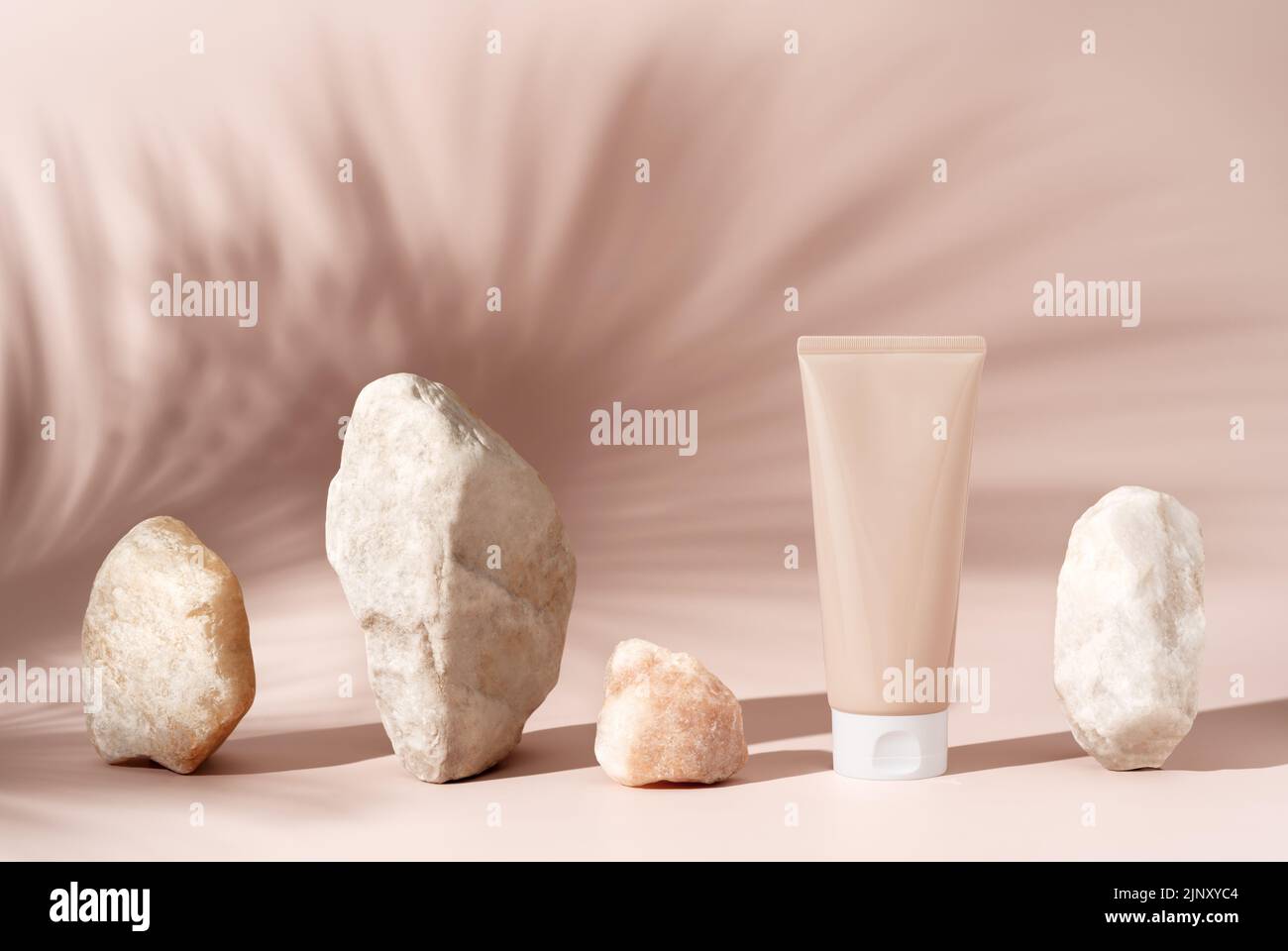 Cosmetic skin care product body lotion, shampoo, face cream or mask ...