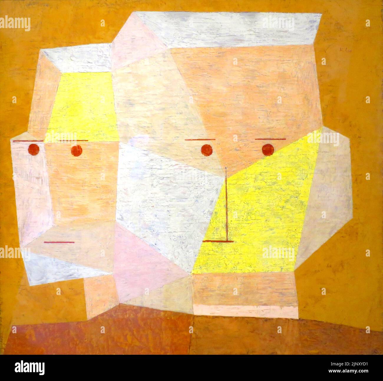 Paul Klee - Two Heads - 1932 Stock Photo - Alamy