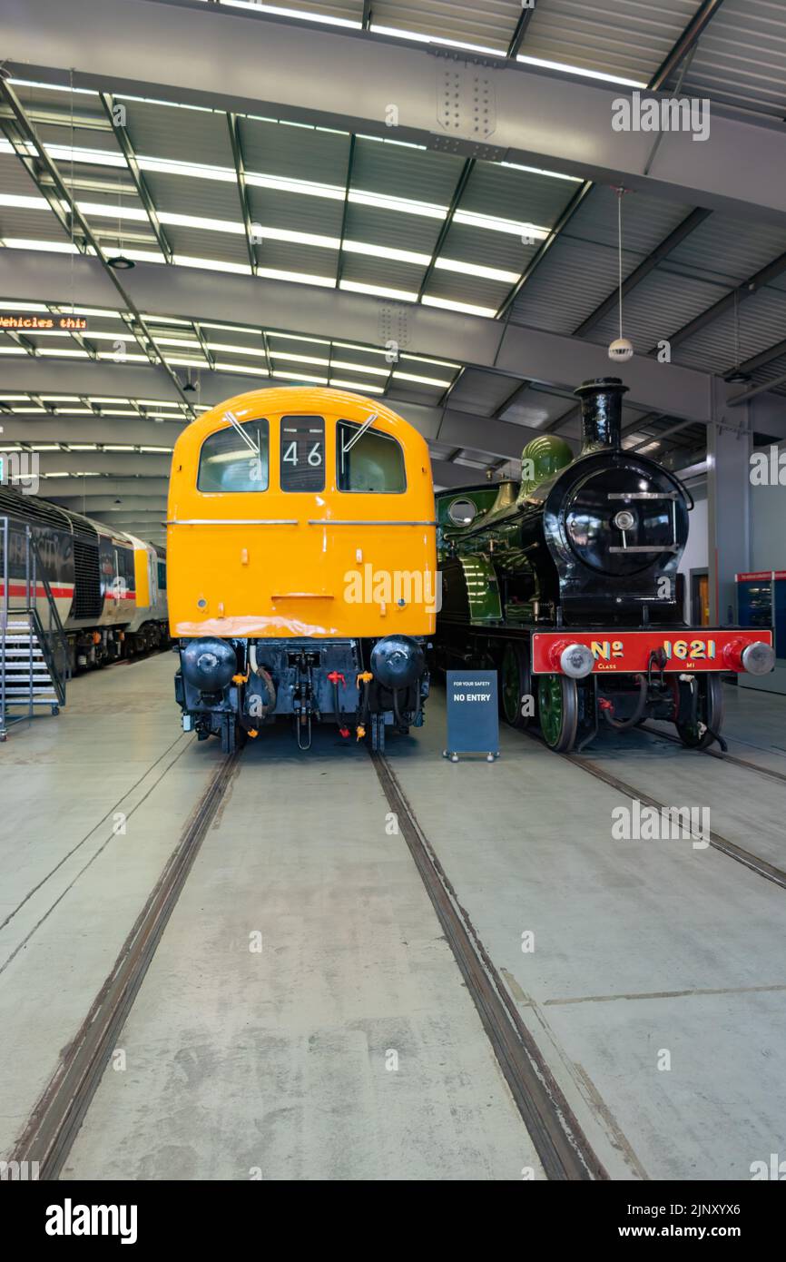 Front View British Rail Southern Region Class 71 Electric Locomotive Train Cab Front View At Ne 
