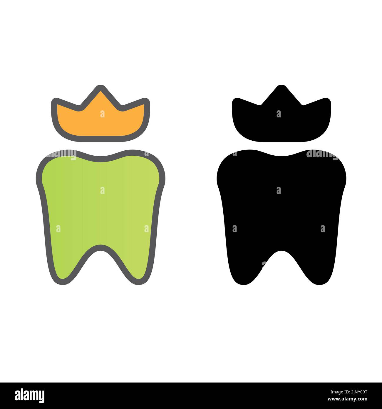 Dental Logo Design Crown Symbol. Dental Care Logo Sign, Clinic Tooth ...