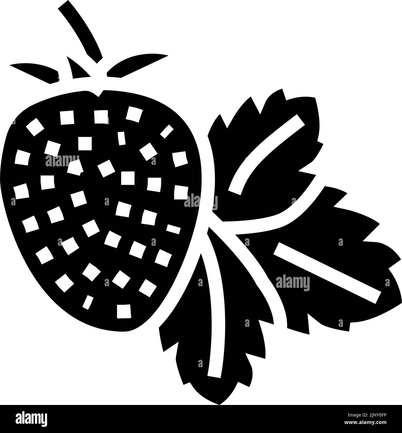 Strawberry garden bed Black and White Stock Photos & Images - Alamy