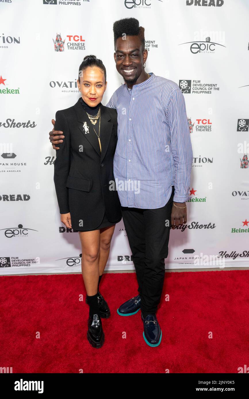 Vanessa Beletic, Brian Drake attend The 18th Annual HollyShorts Film ...