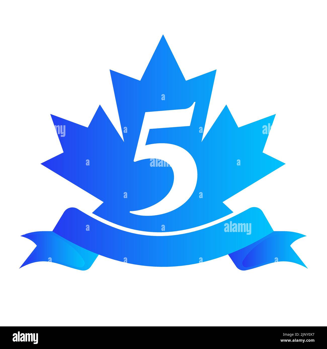 Luxury 5 logo Stock Vector Images - Alamy