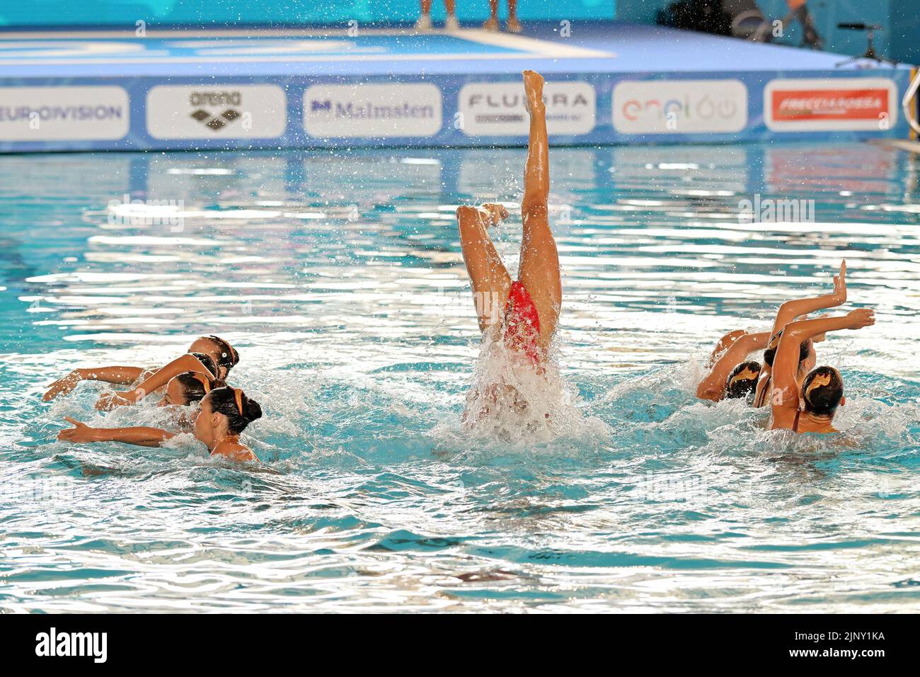 Rome, August 14, 2022 European Swimming Championships in Rome 2022 ...