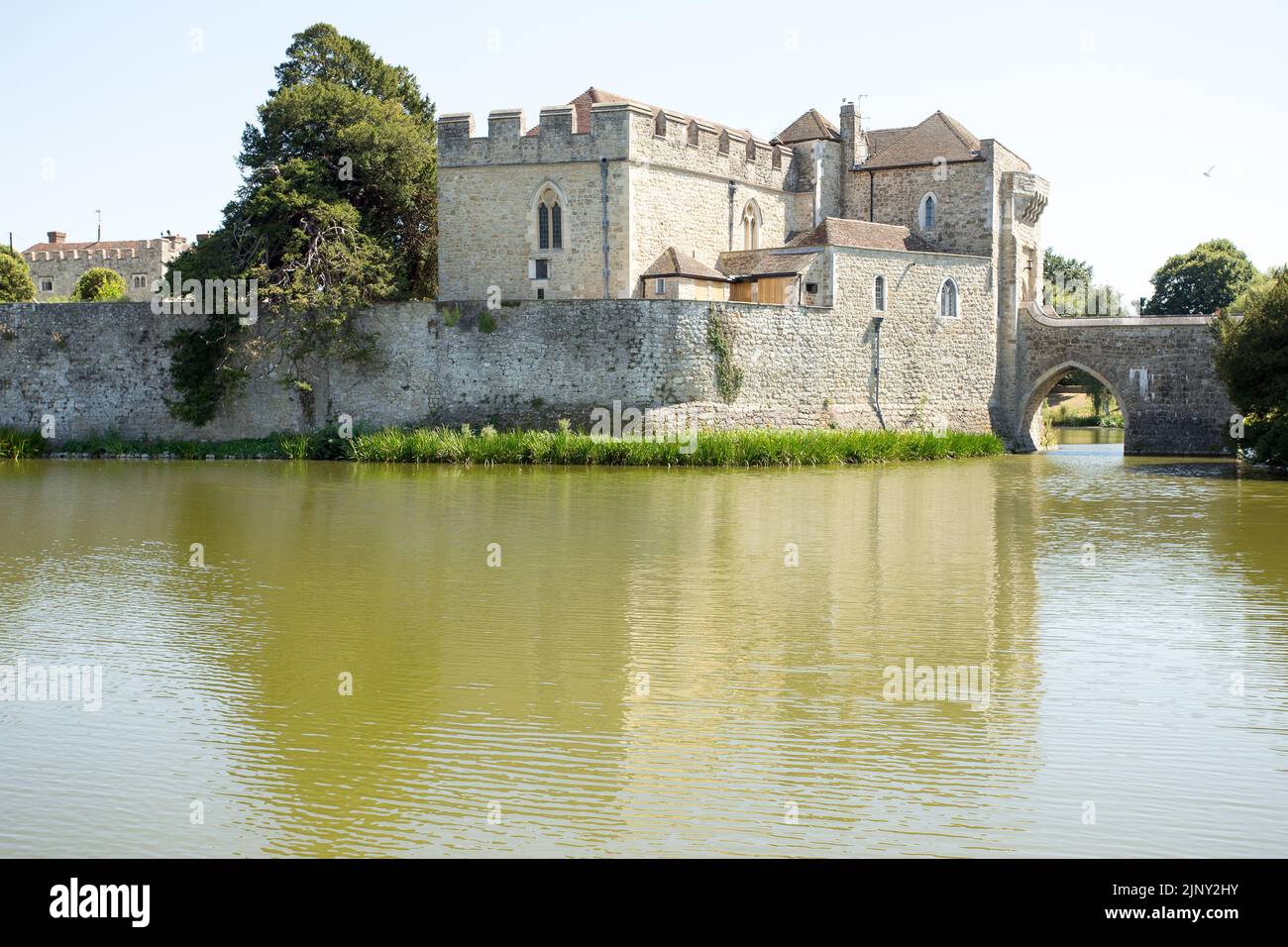 Leeds Castle Kent England Stock Photo - Alamy