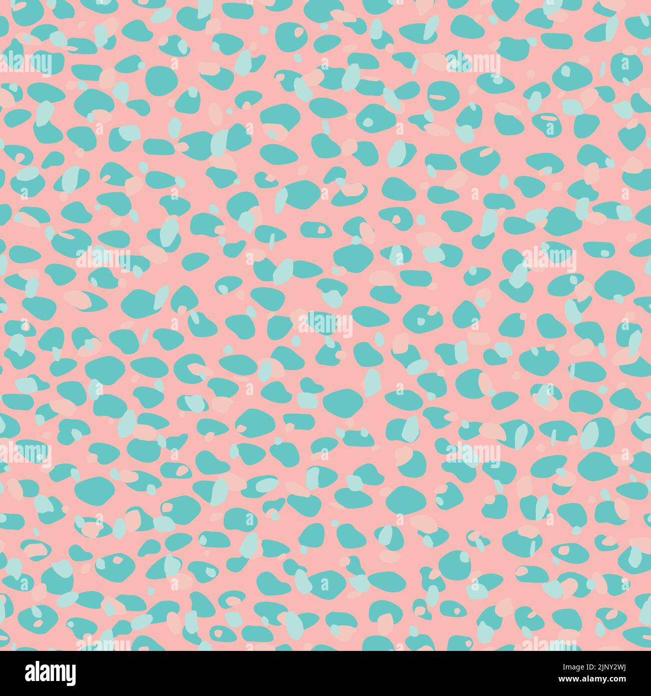 Pastel abstract seamless pattern. Hand drawn various shapes and doodle ...