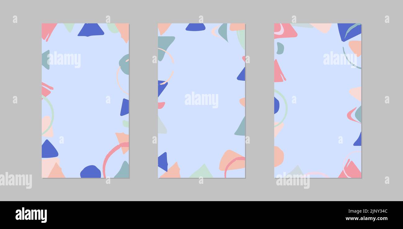 Abstract geometric HD background, vector circle, triangle and square ...